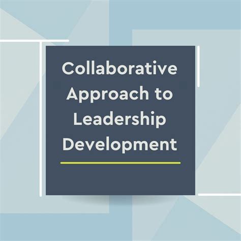 Collaborative Approach To Leadership Development Human Point