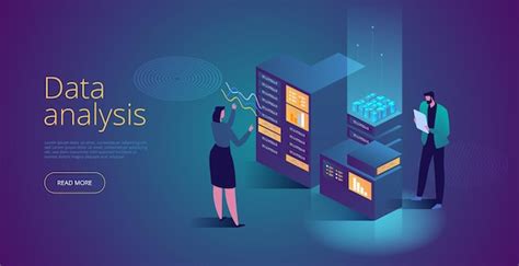Premium Vector Data Analytics Pack Of Isometric Icons