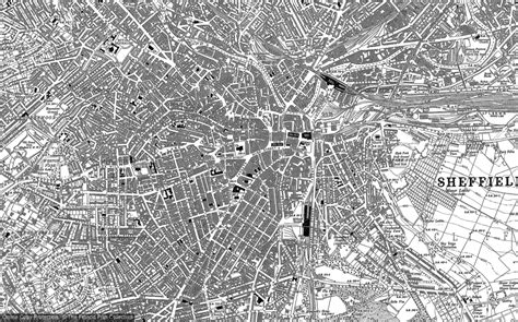 Old Maps Of Sheffield Yorkshire Francis Frith
