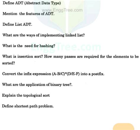 Define ADT Abstract Data Type Mention The StudyX