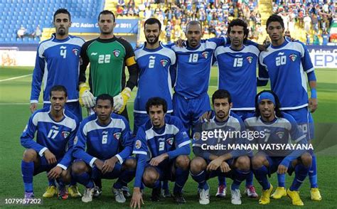 Kuwaits Players Hussein Ali Nawaf Al Khaldi Yaaqub Abdullah Jarah