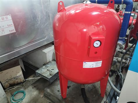 부스터펌프 압력탱크 교체작업