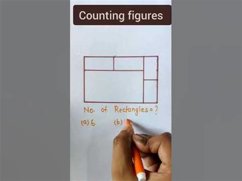 Find number of Rectangles |Counting figures | RAILWAY , NTPC , MTS , SSC, CGL #reasoning #shorts ...
