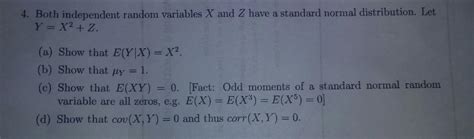 Probability Expected Values Covariance Of Two Independent Random Variables Mathematics
