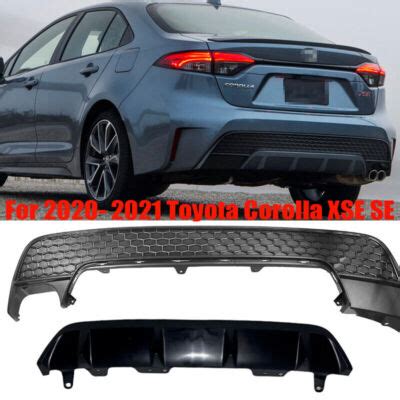 Fit For 2020 2022 Toyota Corolla Sexse Honeycomb Rear Bumper Valance