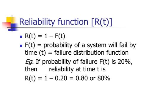 Ppt Reliability Powerpoint Presentation Free Download Id748702
