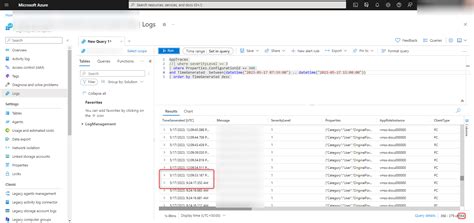 Application Insights Query Gives More Results Than The Same Log Analytics Workspace Query