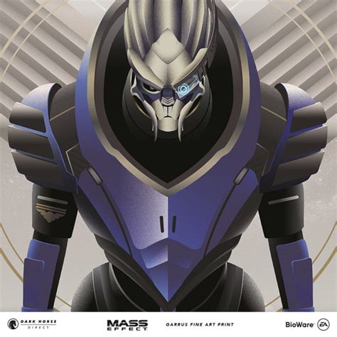 Mass Effect Fine Art Print Dark Horse Direct Profile Dark Horse