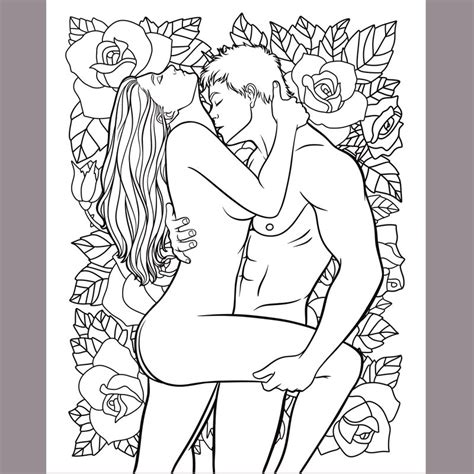 Sex Coloring Book Etsy