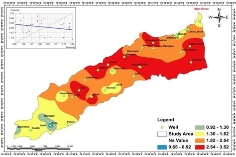 Spatial Distribution Map Of Na Pre Monsoon 2013 Download Scientific
