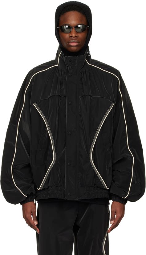 ader error black bant jacket ssense uk