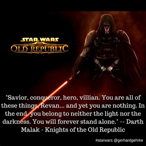 Famous Darth Revan Quotes