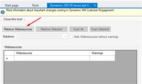 Find Deprecated Js Code Used In Your Dynamics 365 Environment Dynamics 365 V9 Js Validator
