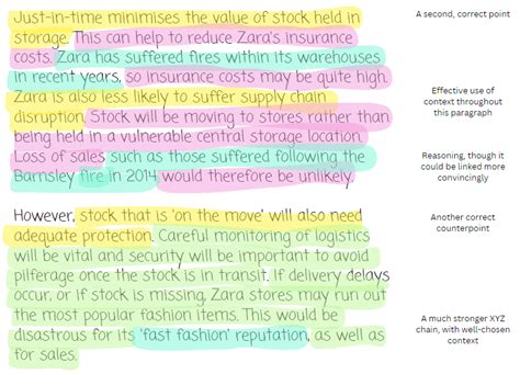 10 Mark Answer Structure A Level Business Revision Notes