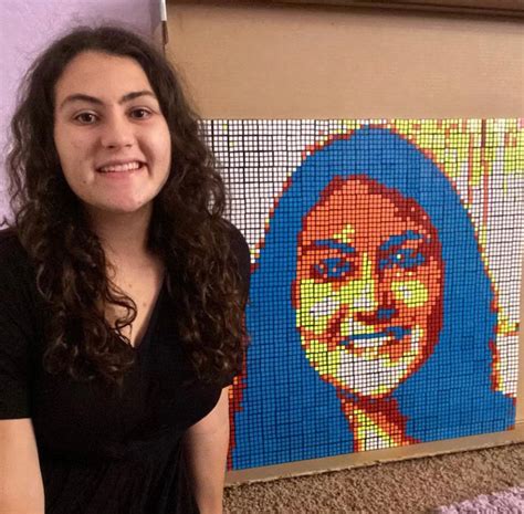 Taylor Swift Custom 2700 Rubiks Cube Mosaic Etsy