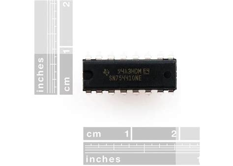 Sn754410 Quad Half H Bridge Motor Driver 1a L293d Compatible