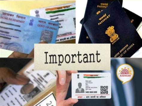 Imp Information About Aadhar PAN And Other Documents