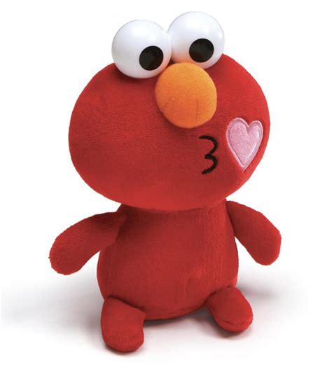 Gund Elmo Emoji Blowing A Kiss Plush 6 Sesame Street Nwt Ages 1