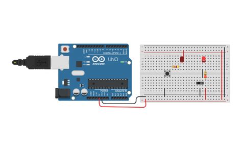 circuit design actividad tinkercad
