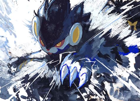 Luxray Pokemon Drawn By Haibokusha Danbooru