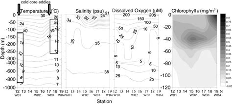 Spatial Distribution Of Temperature Salinity Dissolved Download