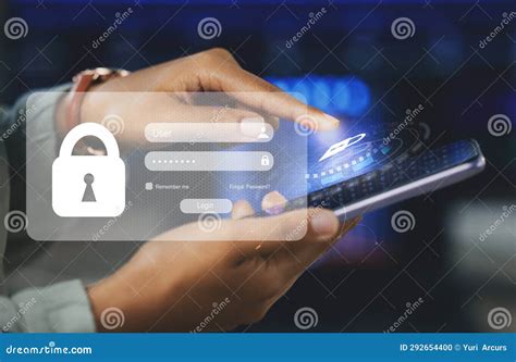 Hand Lock Hologram And Password With Phone Pin And Mobile App With Biometric At Desk Data