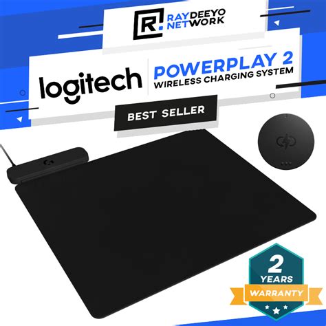 Logitech Powerplay 2 The Ultimate Wireless Gaming Mouse Charging Mousepad Shopee Malaysia