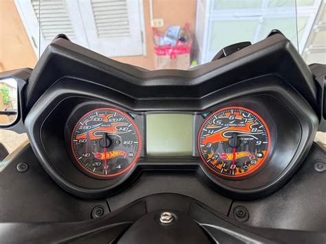 Xmax 300 250 Speedometer Speedo Meter Dash Skin Motorcycles