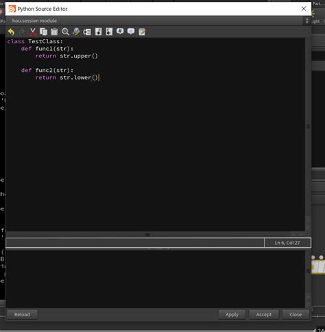 Houdini 内で定義したクラス・関数を Python Sop 等で呼び出す Born Digital サポート