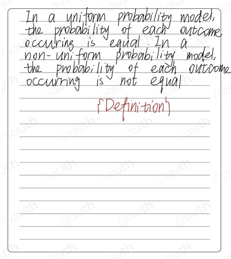 Solved What Is The Difference Between A Uniform And A Non Uniform