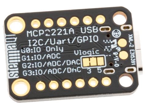 Köp Adafruit Mcp2221a Breakout Usb Till Gpio Adc I2c Till Rätt Pris