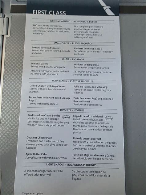 2025 Aa Domestic Meal Meals Menu Photos Etc Master Thread