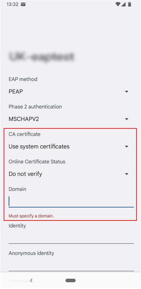 Wi Fi How To Configure A Radius Server For Wlan Peap In Android12 Android Enthusiasts