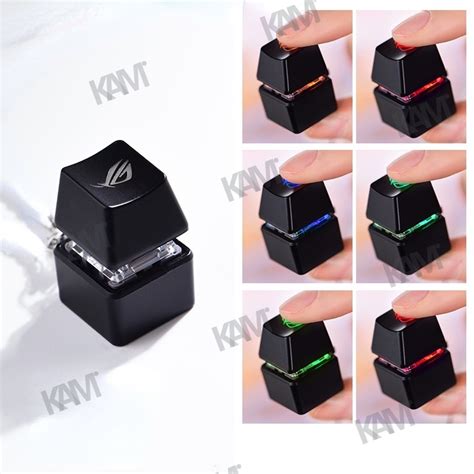 Kam RGB LED ROG Asus Mechanical Keyboard Switch Keychain Backlit Keyboard Switch Test Kit