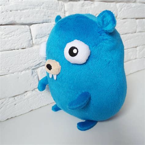 Gopher Go Golang Plush Golang Plush Toy Golang Gopher Etsy Canada