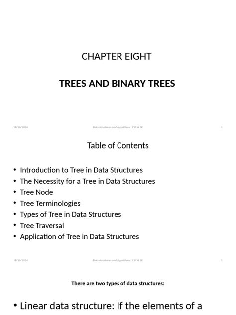 Lecture 7 And 8 Trees In Data Structures Pdf Algorithms And Data Structures