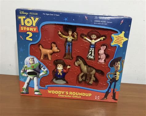 Woody Toy Story 2 Box Toy Story 2 Woodys Roundup Character Tset