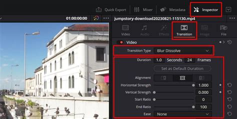 How To Add Transitions In Davinci Resolve Boris Fx
