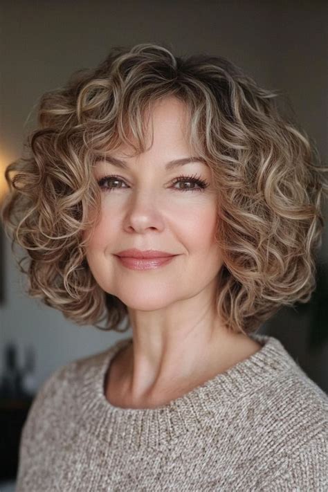 34 Stunning Short Curly Hairstyles For Older Women To Rock In 2024