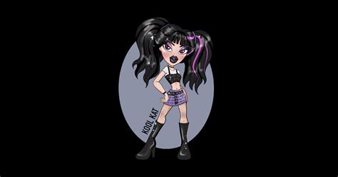 Bratz Kool Kat Jade Sticker Teepublic