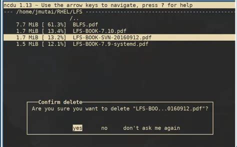 How To Analyze Disk Usage On Linux Using Ncdu ComputingForGeeks