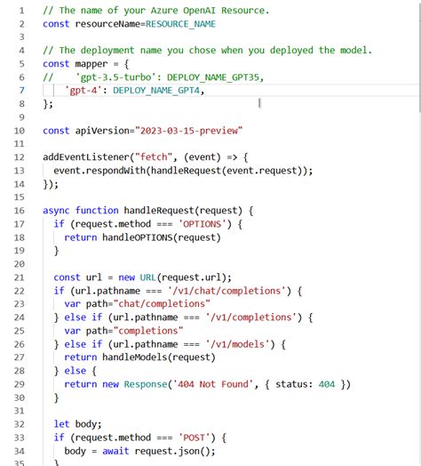 The Script Error Openai 服务器拒绝访问，请稍后再试 · Issue 22 · Haibbocf Openai Azure Proxy · Github