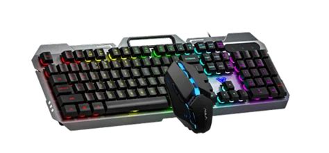 Aula F2023 Combo Premium RGB Backlit Gaming Keyboard Mouse With 6 Keys 3600 DPI Combo Set At