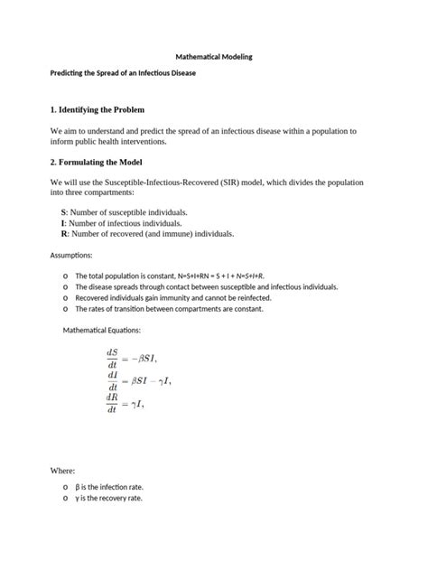 mathematical modeling pdf applied mathematics mathematics