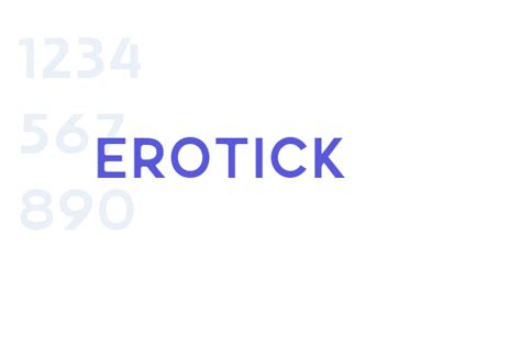 Erotick Font Free Download Now