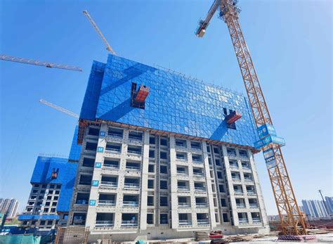 天润公司沧州海韵小区（北区）项目3号住宅楼主体结构封顶 中国二十二冶集团有限公司