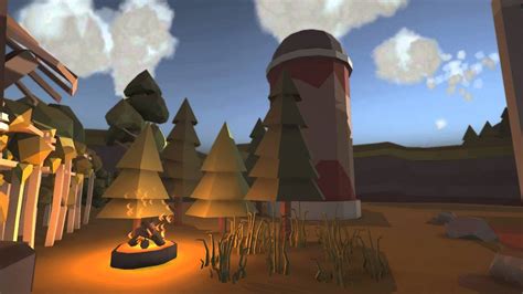 Low Poly Scene Daynight Cycle Lighting Unity Engine Youtube