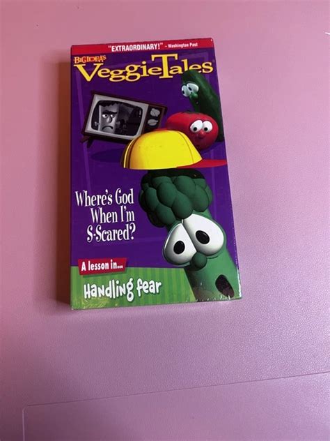 Veggietales Wheres God When Im S Scared Vhs 1998 Sealed Eur 15 34