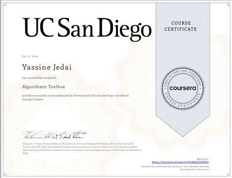 Completed Courseras Algorithmic Toolbox Course Yassine Jedai Posted On The Topic Linkedin