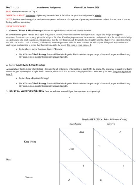 Day 7 Asynchronous Asn Pdf Gaming Mathematical And Quantitative